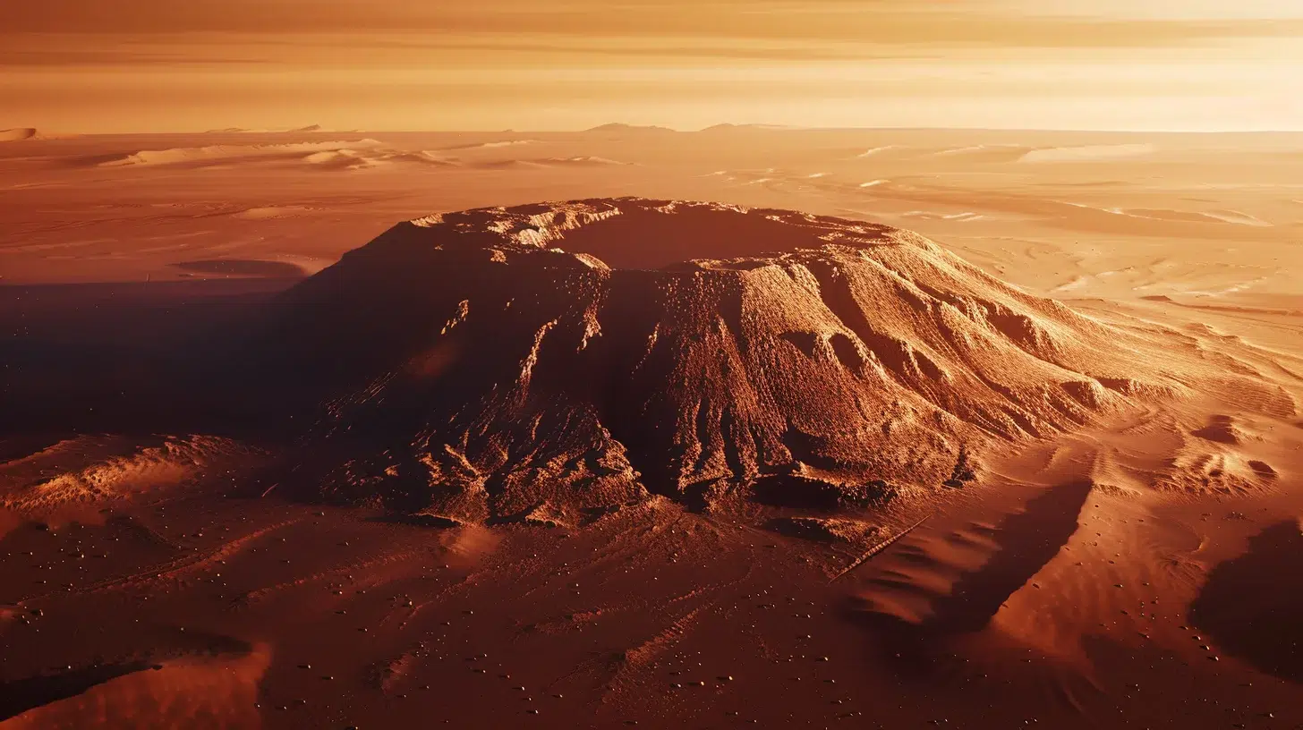 Nouveau record pour Olympus Mons, le géant volcanique de Mars