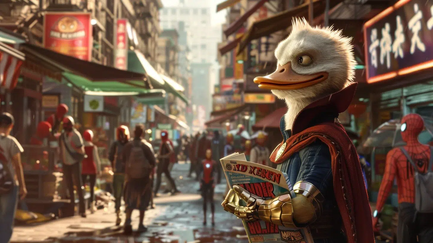 Les aventures méconnues de Howard the Duck dans l'univers Marvel